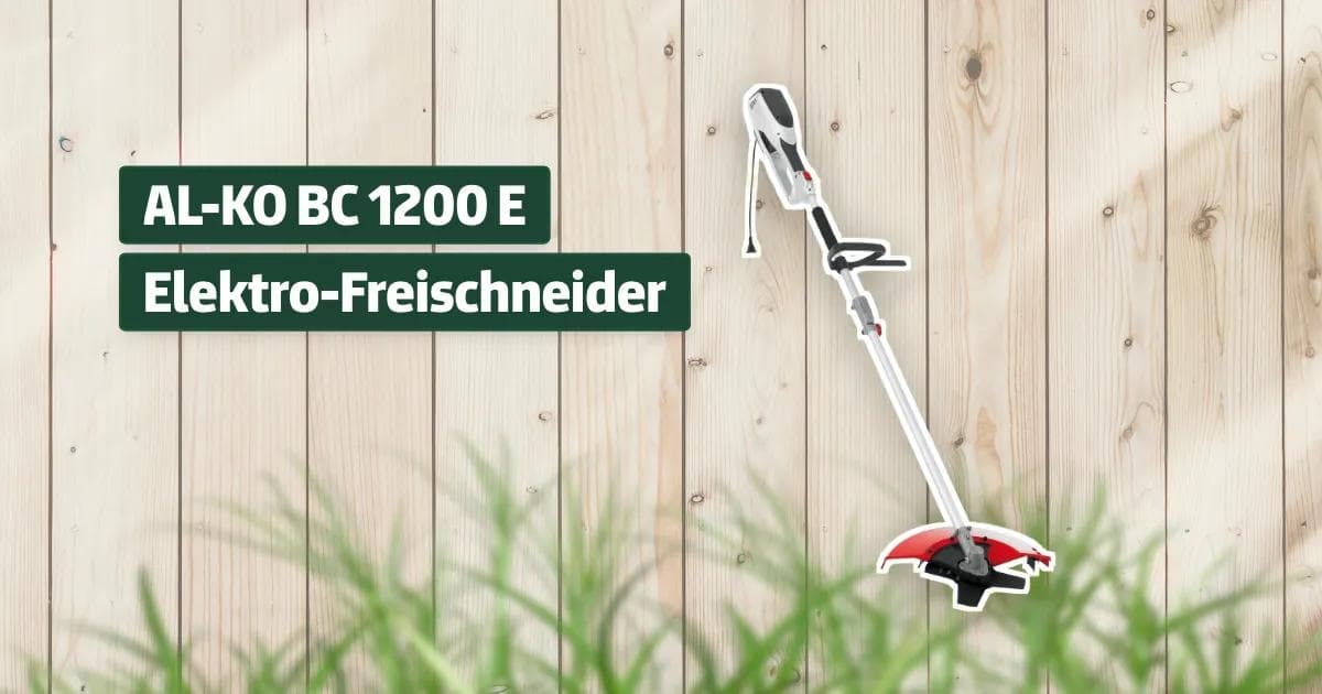AL-KO BC 1200 E Elektro-Freischneider Testbericht & Erfahrungen ...